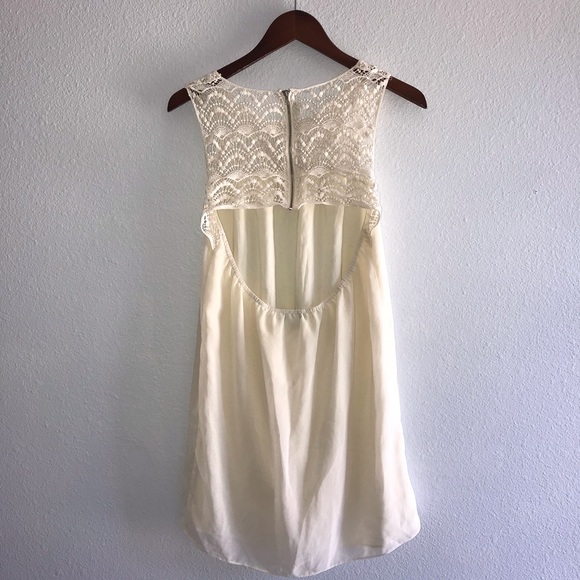 Express | Dresses | Express Lace Open Back Dress | Poshmark